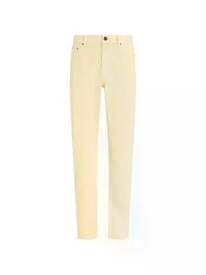 Zegna Roccia Straight Leg Jeans - Yellow
