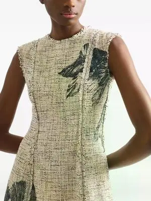 Erdem Floral-print Sleeveless Midi Dress