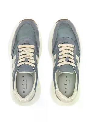 Hogan H696 Suede Sneakers - Blue