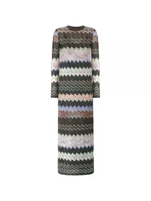 Missoni Zigzag Dress - Black