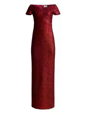 St. John Sequined Maxi Dress