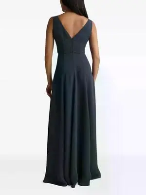 St. John V-neck Maxi Dress