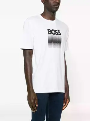 BOSS Regular-fit T-shirt In Cotton Jersey - White