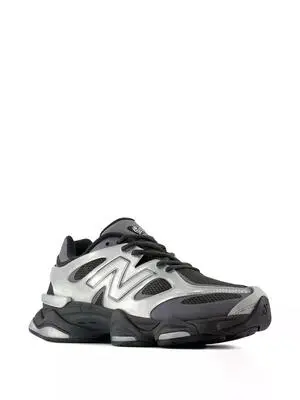 NEW BALANCE 9060x Caged Metallic Sneakers - Grey