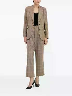Sisley Checked Blazer