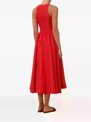 Zimmermann Patience Cut-out Dress - Red