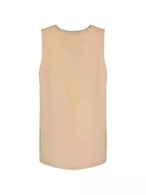 Fabiana Filippi V-neck Tulle Top