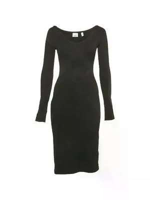 Burberry Flared Midi Dress