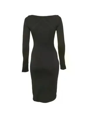 Burberry Flared Midi Dress