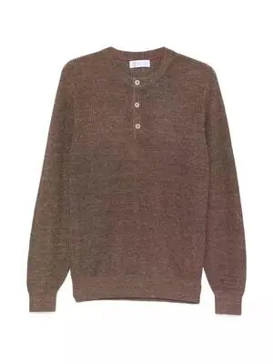 Brunello Cucinelli Button Detailed Sweaters For Men