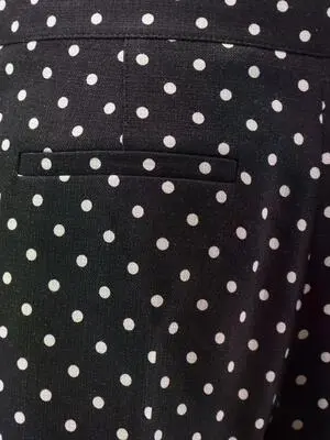 Valentino Garavani Polka-dot Flared Trousers