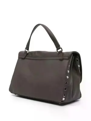 ZANELLATO Postina Stud Lock Detail Tote Bag