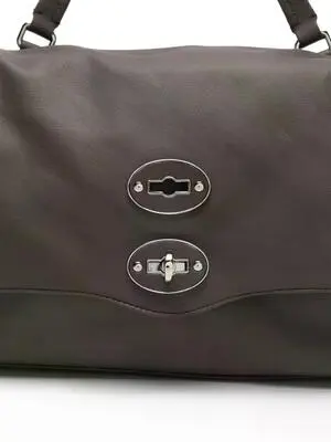 ZANELLATO Postina Stud Lock Detail Tote Bag