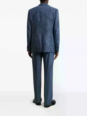 Etro Jacquard Wool Blazer