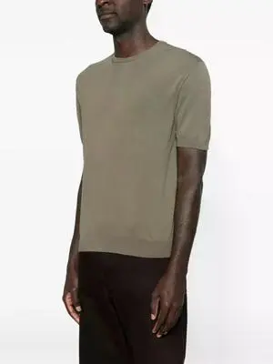 Malo Crew-neck Short Sleeve Sweater