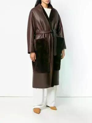 THE ROW Belted Mid-length Coat