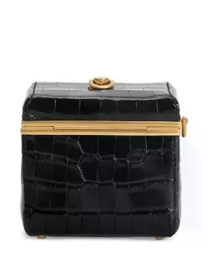 Dolce & Gabbana Eva Croc-effect Makeup Bag
