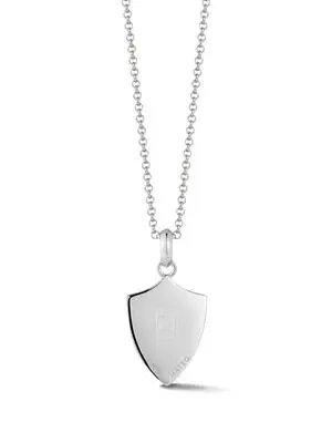 Mateo Black Diamond Shield Pendant Necklace