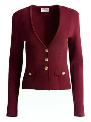 St. John Santa Roma Buttoned Jacket