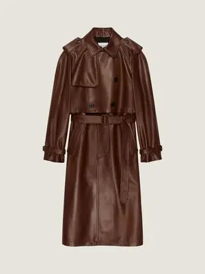 Givenchy Leather Trench Coat