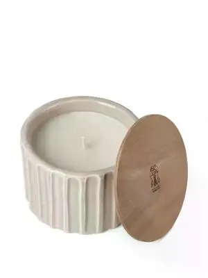 Brunello Cucinelli Ridged Ceramic Candle