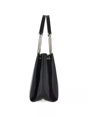 FERRAGAMO Hardware Chain Tote Bag - Black