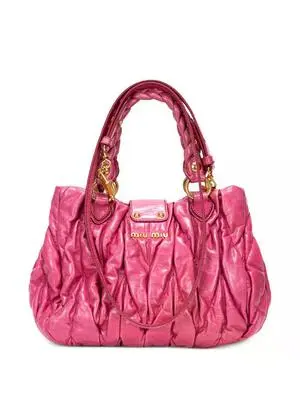 Miu Miu Quilted Two-handle Shoulder Bag