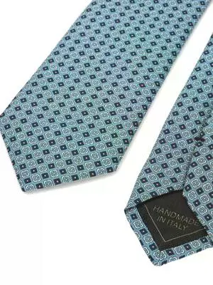 Brioni Silk Tie - Blue