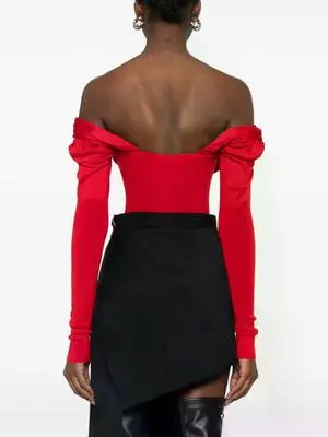VIVIENNE WESTWOOD Bea Corset Cardigan - Red