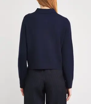 Sandro Wool-cashmere Striped Cardigan