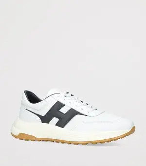 Hogan Leather Hyperlight Sneakers - White