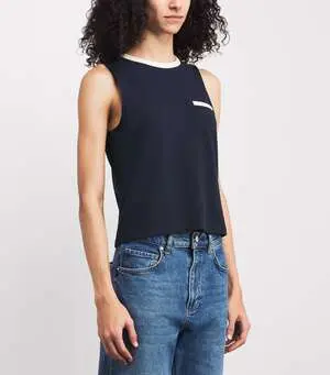 FRAME Piqué Tank Top