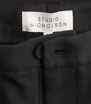 Studio Nicholson Cotton Pleated Trousers