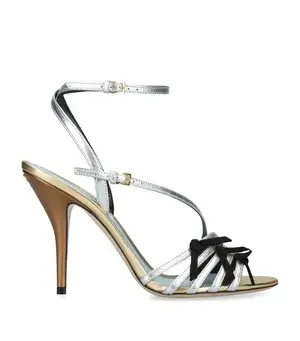 Valentino Garavani Metallic Sandals For Women