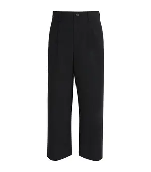 Issey Miyake Pleated Straight Trousers