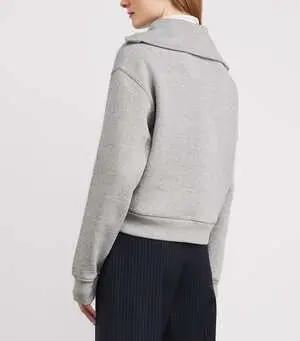 Sandro Cotton-blend Embroidered Pullover