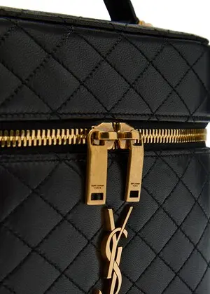 Saint Laurent Gaby Large Quilted Leather Top Handle Bag