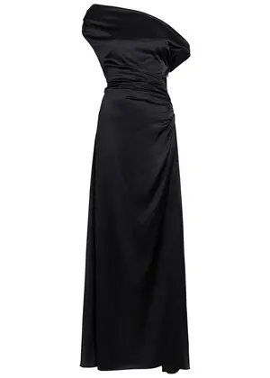 Black Surplice Skirt Gowns