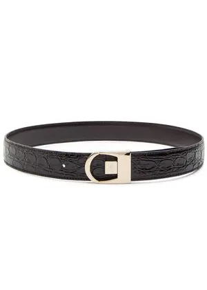 Crocodile Leather Belts For Women