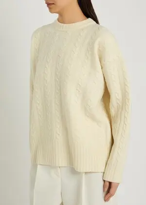 RÓHE Cable-knit Wool Jumper