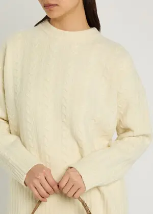 RÓHE Cable-knit Wool Jumper
