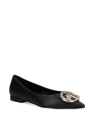 Just Cavalli Embellished-toe Ballet Flats