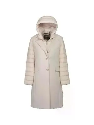 Moorer Button Detailed Coats For Women