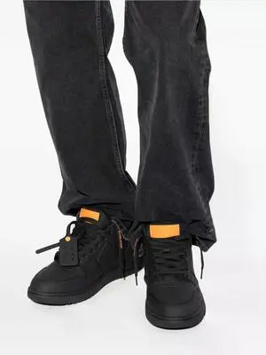 Off-White Out Of Office Lace-up Sneakers - Black