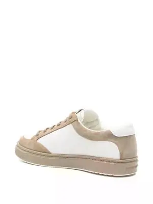 Emporio Armani Suede-panel Sneakers