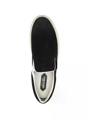 TOM FORD Slip-on Sneakers - Black
