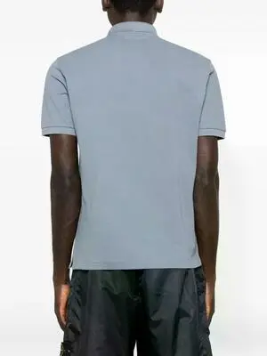 Stone Island Short-sleeve Polo Shirt - Blue
