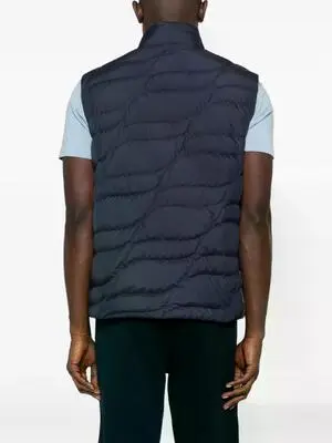 Moncler Quilted Gilet - Blue