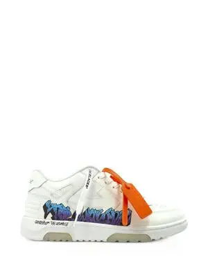 Off-white Patchwork Sneakers For Women