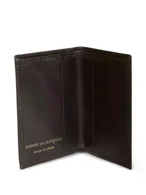 Comme Des Garçons Logo-detail Leather Wallet - Brown
